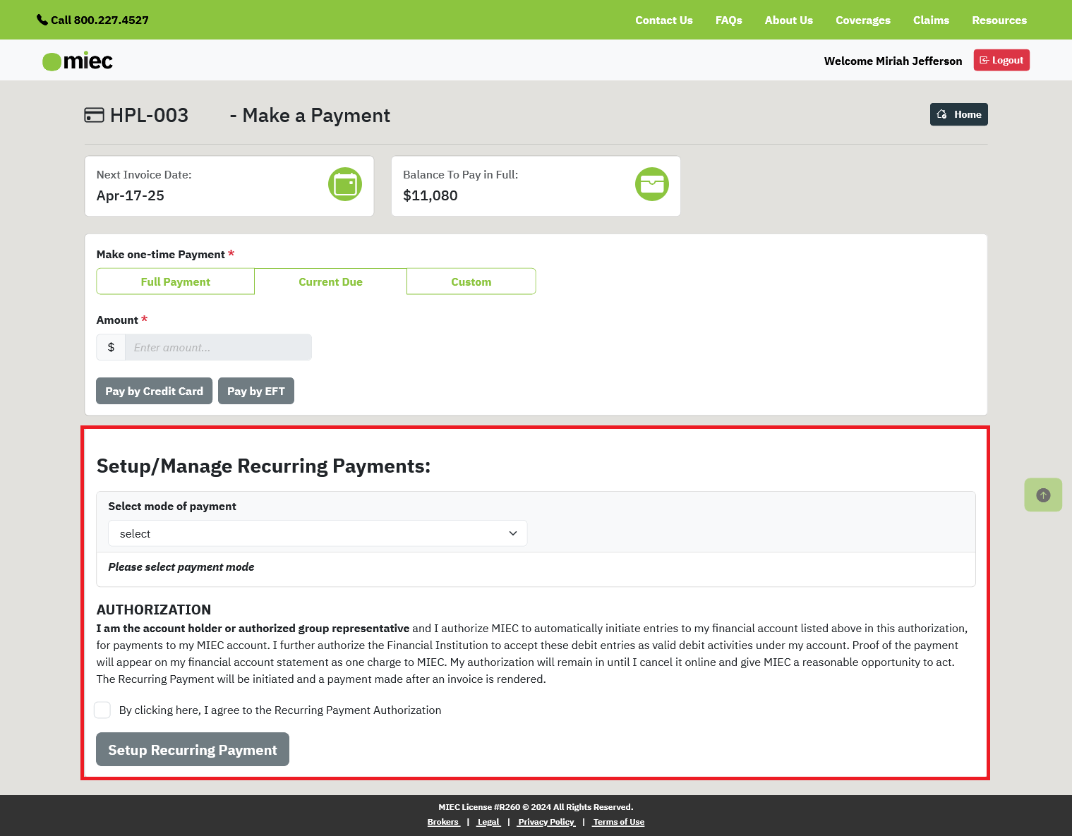 FAQs | MIEC Member Portal 2024 Update