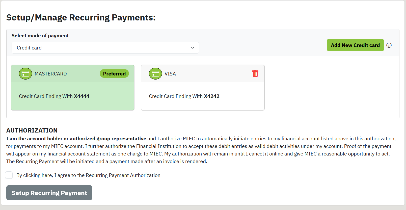 FAQs | MIEC Member Portal 2024 Update