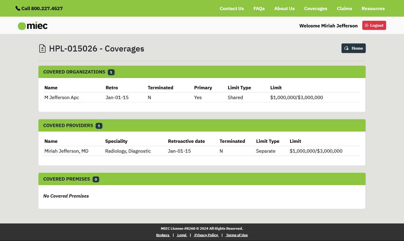 FAQs | MIEC Member Portal 2024 Update